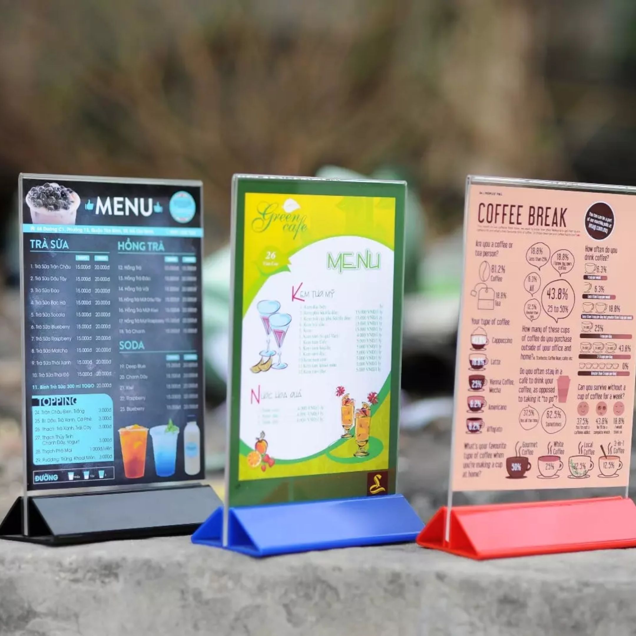 Cách thiết kế menu đơn giản cực ấn tượng - CBN Design